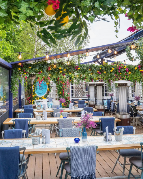 The Terrace by Megan’s: Pretty Brunch in Clapham Common | DesignMyNight