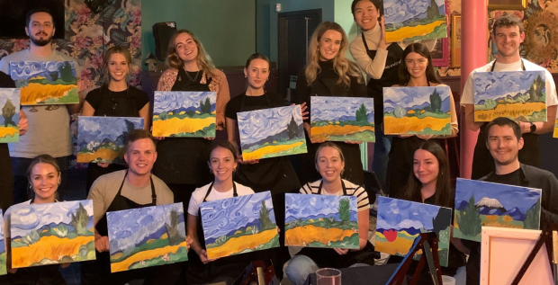 Paint and Sip - Van Gogh Wheat Fields | Tower Hill | London Activity ...