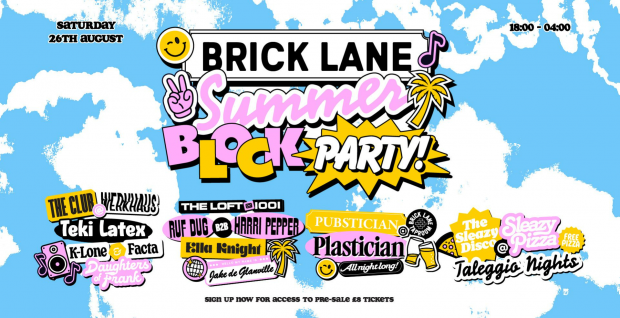 Brick Lane Summer Block Party | Shoreditch, UK Clubbing Reviews | DesignMyNight