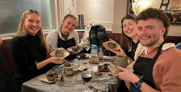 Sculpt and Sip | Counting House | Edinburgh Activity Reviews ...