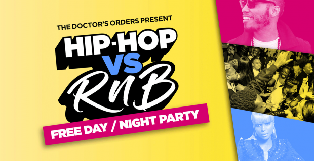 The Doctor’s Orders presents Hip-Hop vs RnB - Day Night Party ...