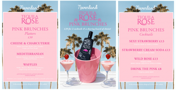 Tequila Rose Pink Brunch | Fulham, London Food & Drink Reviews ...
