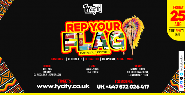 Rep Your Flag Carnival Edition | London Food & Drink Reviews ...