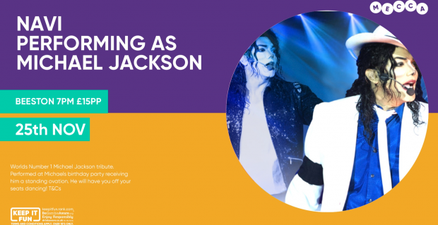 Navi as Michael Jackson | Nottingham Date Night Reviews | DesignMyNight