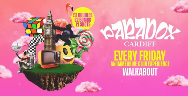 Paradox Friday's @ Walkabout Cardiff | City Centre, Cardiff Clubbing ...