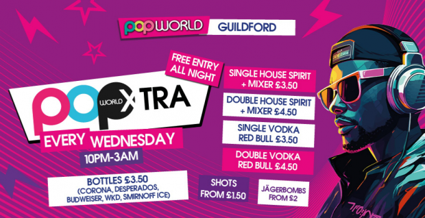 PopExtra | Guildford, London Clubbing Reviews | DesignMyNight