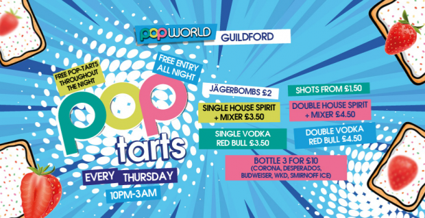 PopTarts @ Popworld Guildford | Guildford, UK Clubbing Reviews ...