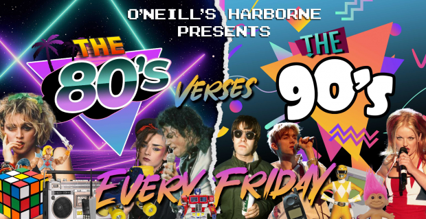 80s v 90s Party - Every Friday | Harborne, Birmingham Clubbing Reviews ...