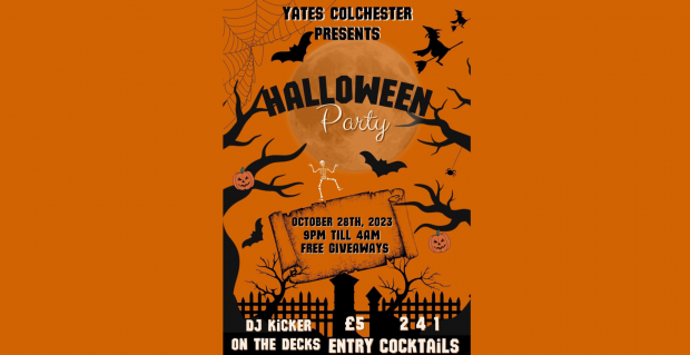 Halloween Party @ Yates Colchester | Colchester, Essex Clubbing Reviews ...