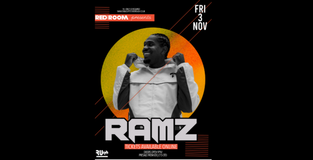 Red Room presents Ramz, Live Performance @ Embassy Peterborough ...