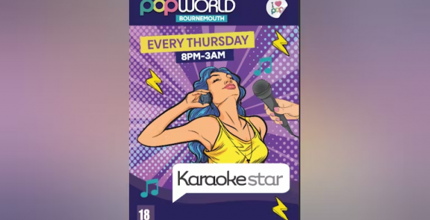 KARAOKESTAR THURSDAY'S @ Popworld Bournemouth | Old Christchurch Road ...