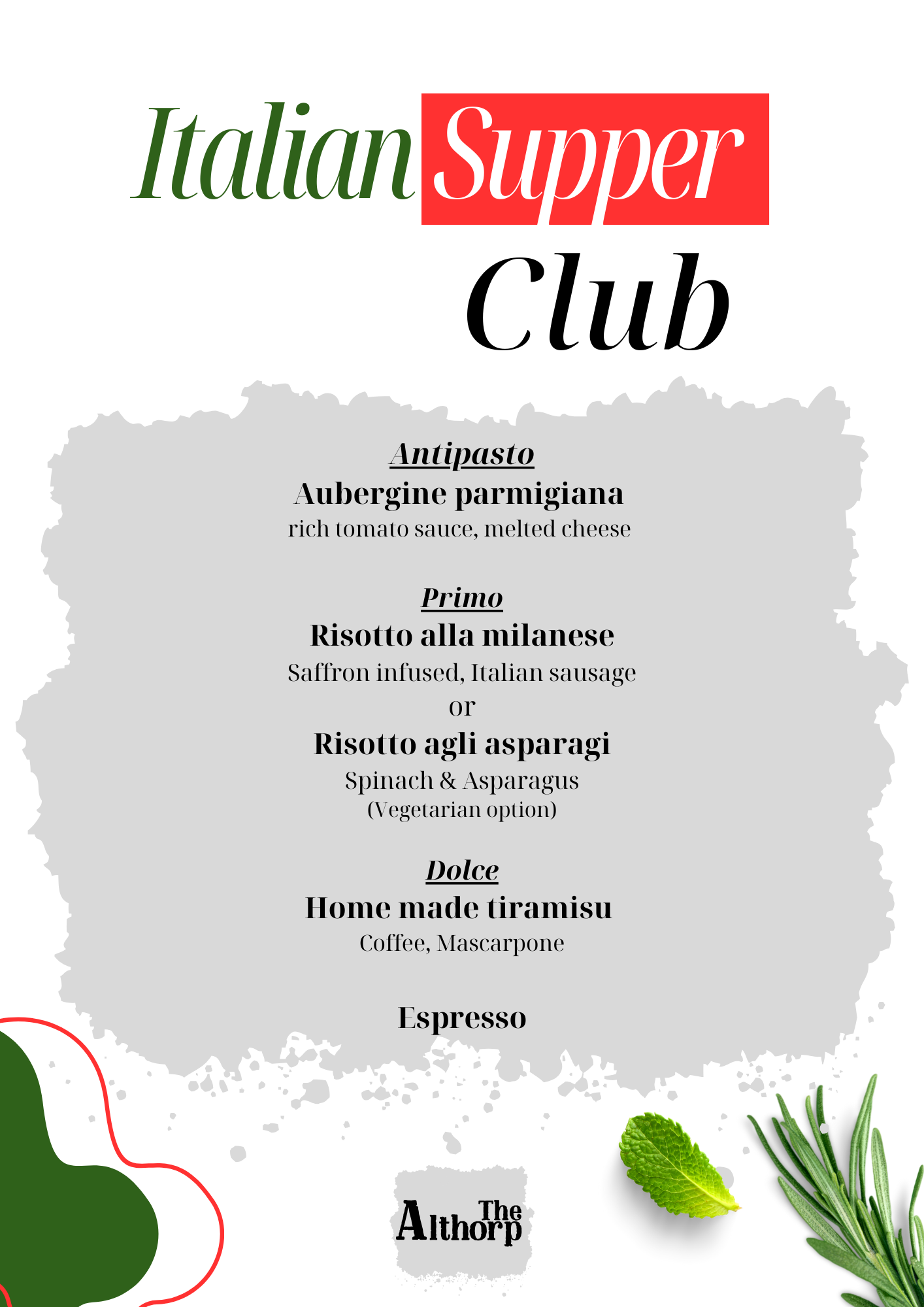 Italian Supper club | Wandsworth, London Supper Clubs Reviews ...