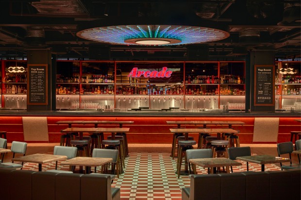 Arcade: Food Hall At Battersea Power Station| DesignMyNight | DesignMyNight
