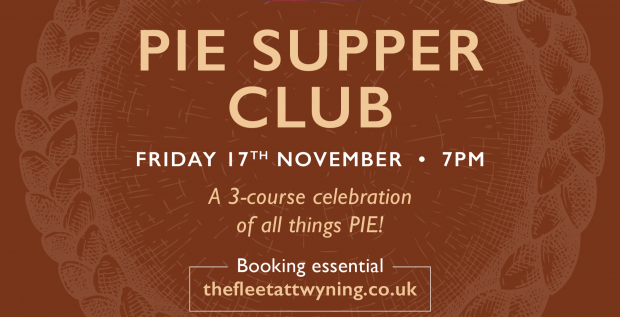 Pie Supper Club at The Fleet | UK Supper Clubs Reviews | DesignMyNight