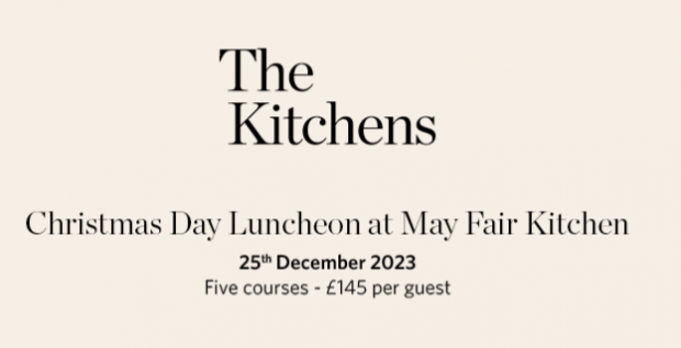 Christmas Day Luncheon at May Fair Kitchen | Mayfair, London Brunch ...