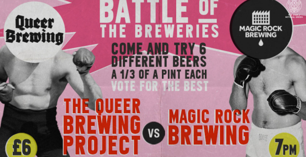 Battle Of The Breweries: Queer Brewing Project v Magic Rock Brewing ...