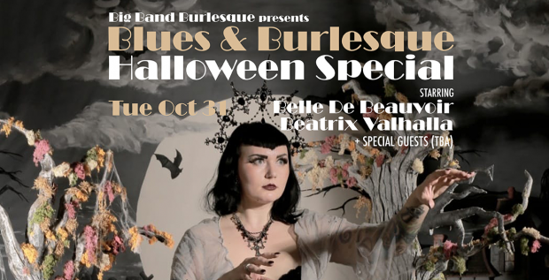 Blues & Burlesque Halloween Special | Peckham, London Cabaret/Burlesque ...