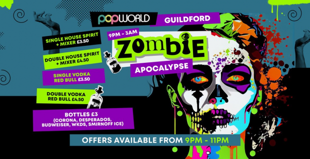 Zombie Apocalypse @ Popworld Guildford | Guildford, UK Clubbing Reviews ...