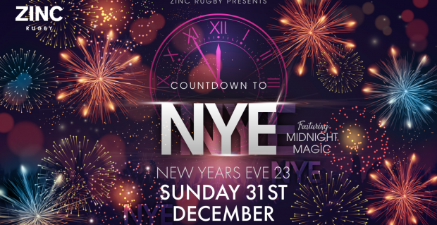 NYE Midnight Magic @ Zinc Rugby | UK Clubbing Reviews | DesignMyNight