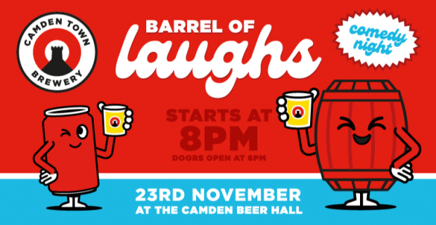 Camden Town Brewery 'Barrell of Laughs' | Camden, London Comedy Reviews ...