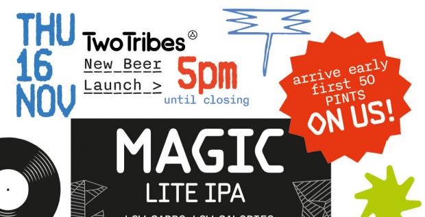 TWO TRIBES BREWERY MAGIC LITE IPA BEER LAUNCH | Bethnal Green, London ...