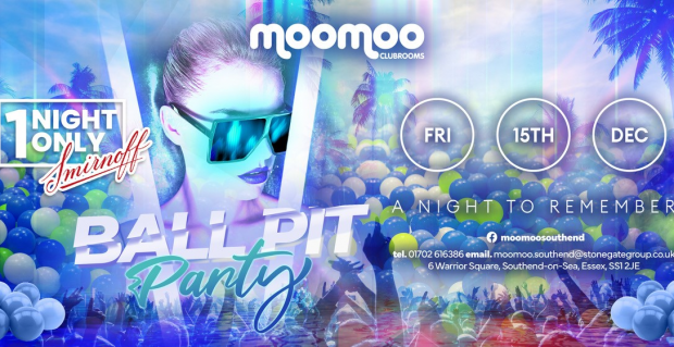 Ball Pit Party! @ Moo Moo Southend | Essex Clubbing Reviews | DesignMyNight