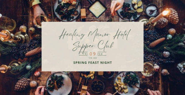 Healing Manor Supper Club - Spring Supper Club | UK Food & Drink ...