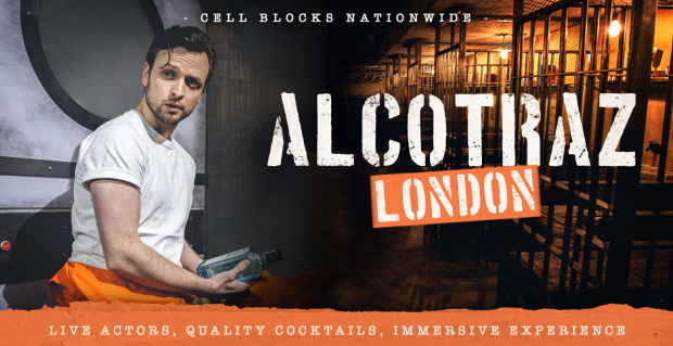 Alcotraz London: Cell Block Two-One-Two | London Food & Drink Reviews ...