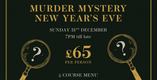 New Years Eve Murder Mystery | UK Food & Drink Reviews | DesignMyNight