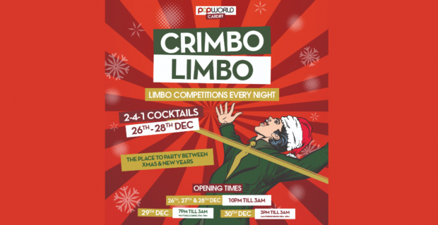 Crimbo Limbo @ Popworld Cardiff | City Centre, Cardiff Clubbing Reviews | DesignMyNight