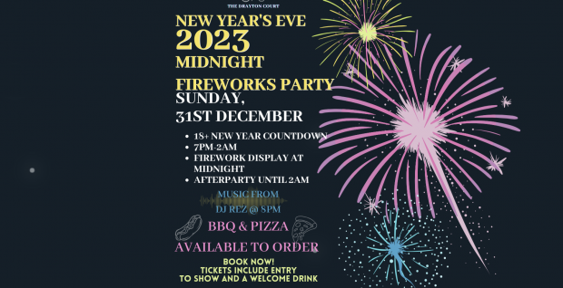 NEW YEARS EVE FAMILY FIREWORK DISPLAY & MIDNIGHT COUNTDOWN FIREWORK ...