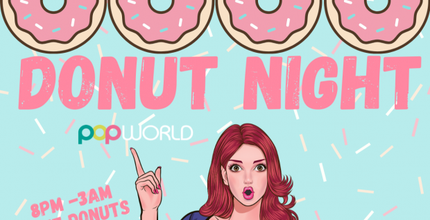 Donut Night @ Walkabout Brighton | Beachfront, Brighton Bar Crawl ...
