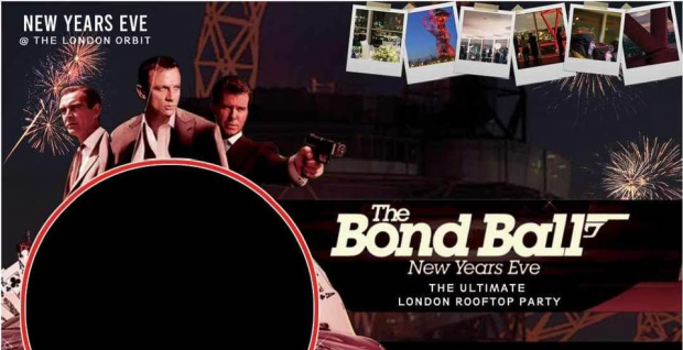 Bond Ball - The Secret Agents party - Views across London | Central London, London New Years Eve ...
