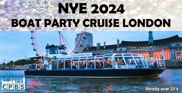Golden Star New Years Eve Boat Party Cruise 2024 | London Boat Party ...