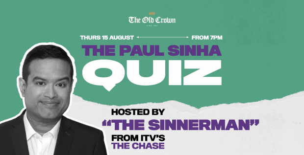 The RETURN of "The Sinnerman" - Paul Sinha Quiz at The Old Crown ...