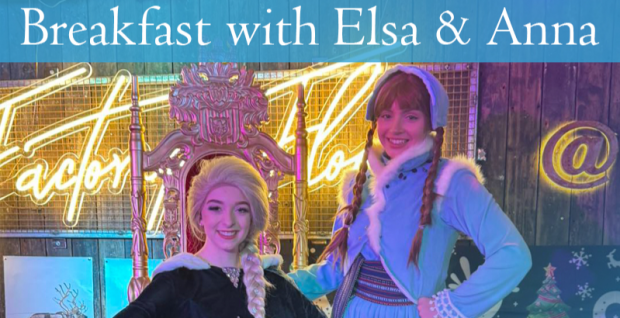 Breakfast with Anna and Elsa in the Factory Floor | Stoke, UK Daytime ...