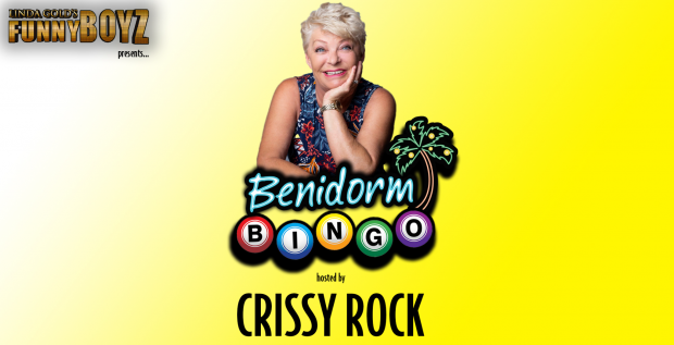 FunnyBoyz presents: CRISSY ROCK hosts Benidorm Bingo | Liverpool Comedy ...
