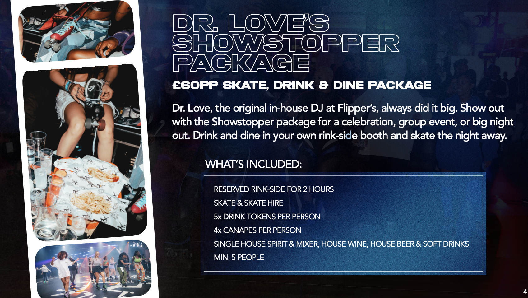 Flipper's Roller Boogie Palace: London Roller Rink Club | DesignMyNight