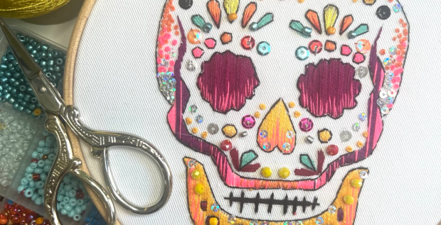 Halloween Embroidery Workshop at The Alma, Wandsworth | Wandsworth, London Classes Reviews ...