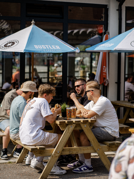 Bustler Market: Street Food Court In Nottingham | DesignMyNight