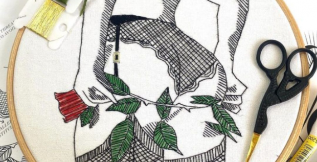 Burlesque Embroidery Workshop at The Winchester, Highgate | London Classes Reviews | DesignMyNight