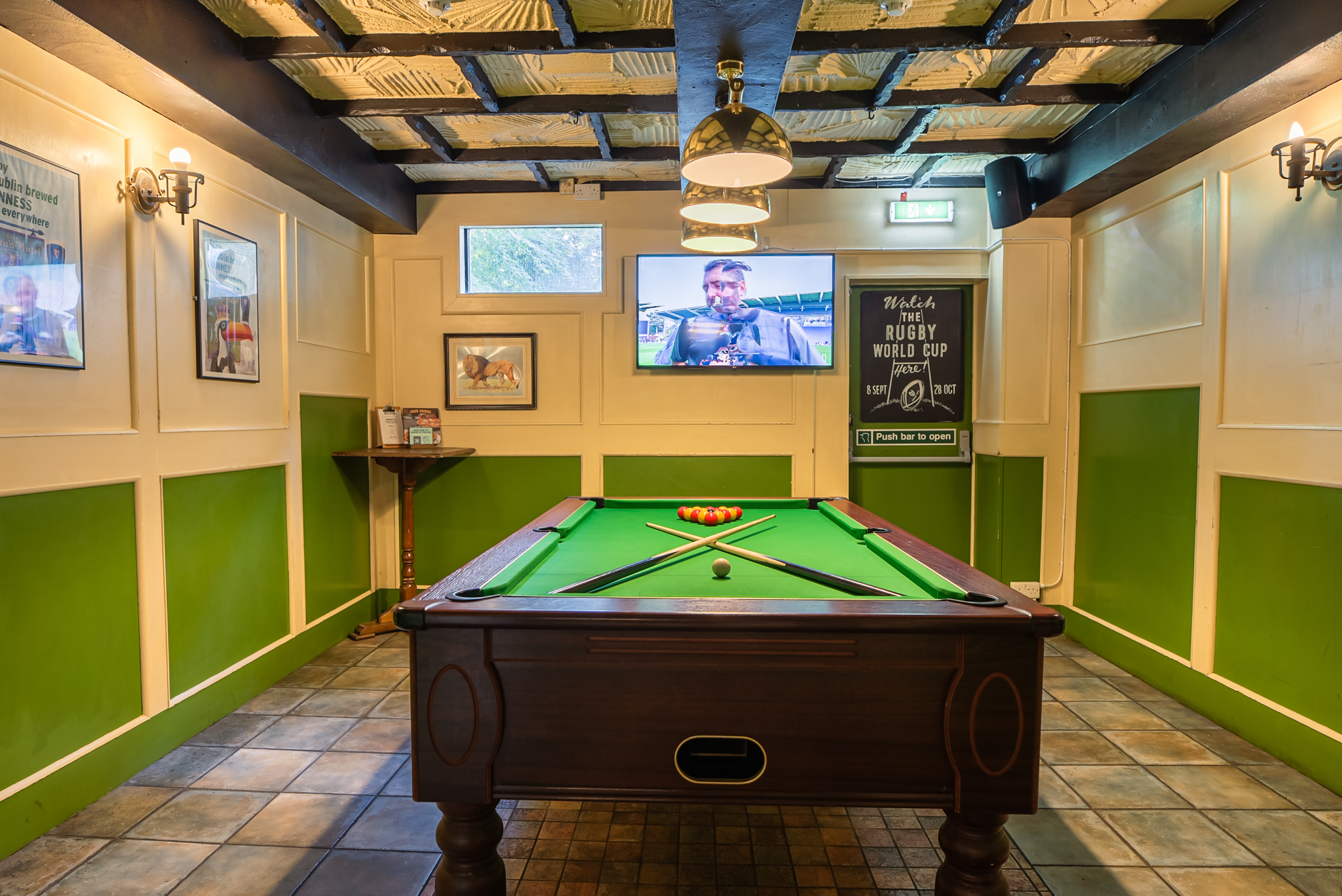 Pub with pool table near me store