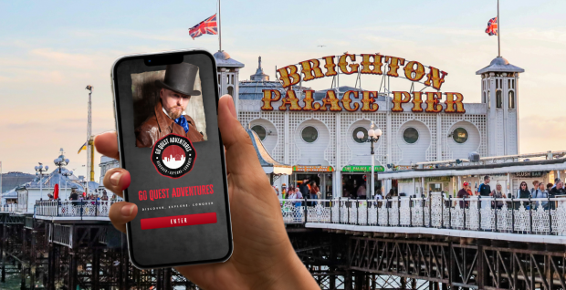 Brighton: City Adventure & Interactive Treasure Hunt | Brighton Daytime ...