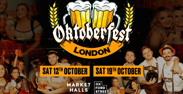 Oktoberfest London - Market Halls | Central London, London Daytime ...