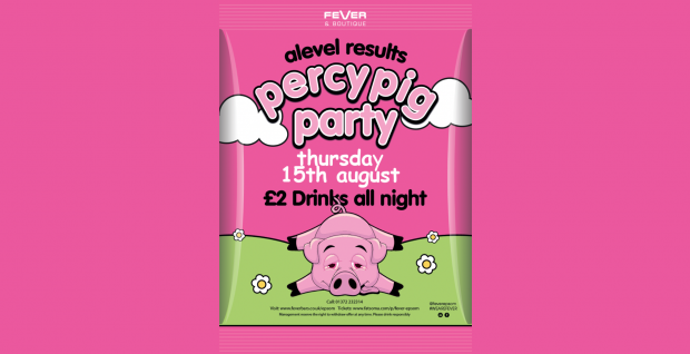 Percy Pig Inspired A Level Results Party | Surrey, UK Clubbing Reviews ...