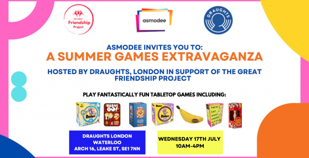 Asmodee Summer Games Extravaganza | Waterloo, London Something A Little Different Reviews ...