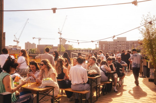 Colour Factory: Terrace Bar In Hackney Wick | DesignMyNight