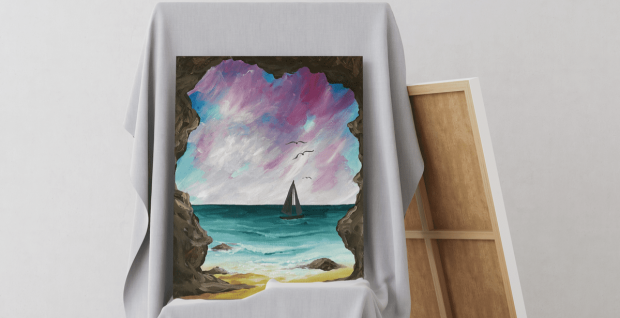 Paint A Pic: Pink Cove | Victoria, London Activity Reviews | DesignMyNight