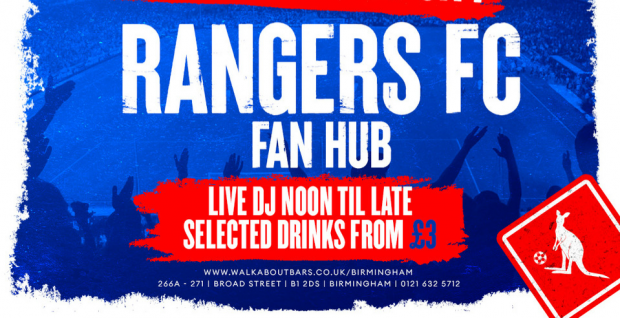 Rangers FC Fan Hub | Birmingham Walks & Tours Reviews | DesignMyNight