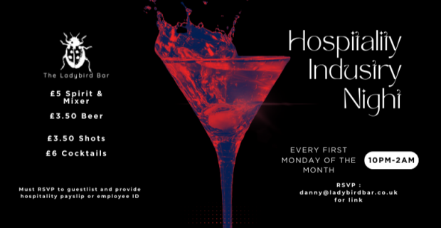 Hospitality Industry Nights @ The Ladybird | Angel, London Clubbing ...